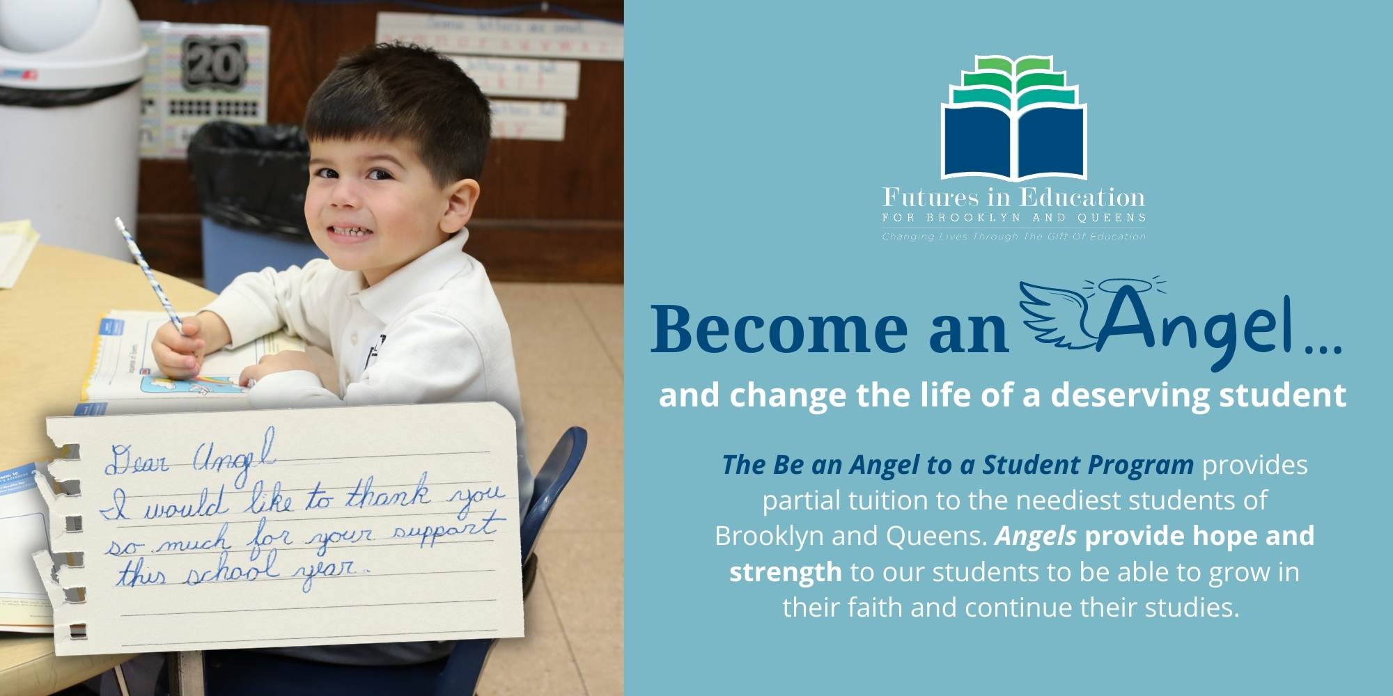 Become an Angel - Futures In Education